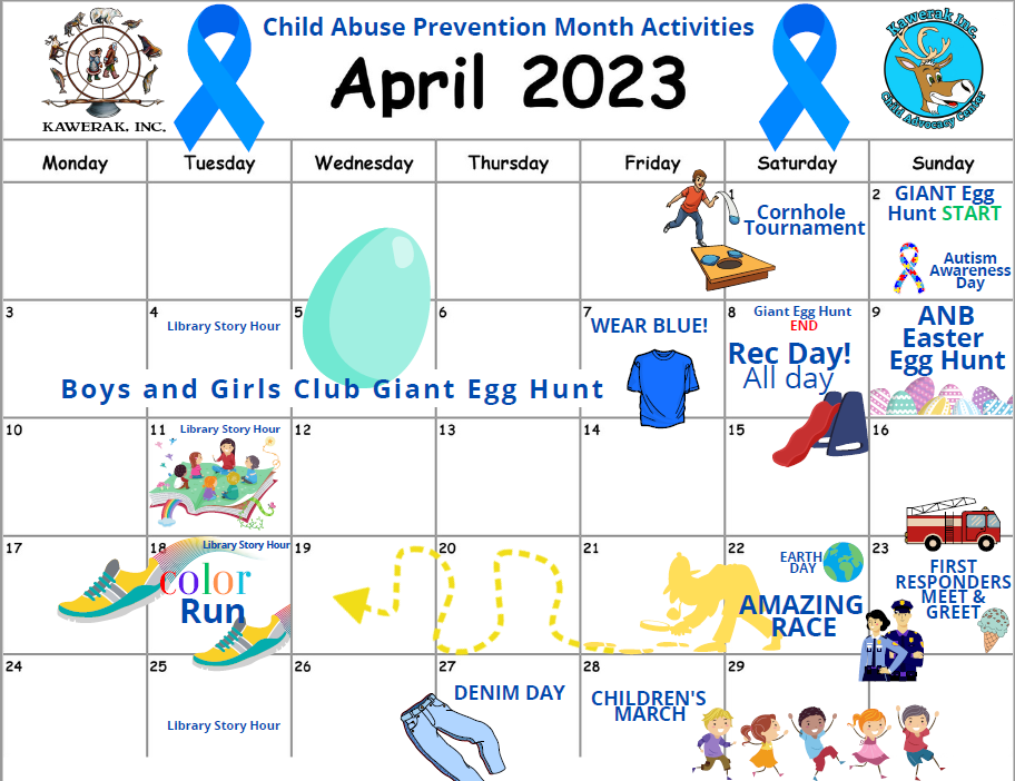 CHILD ABUSE PREVENTION MONTH | Nome Alaska